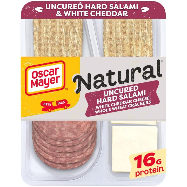 Oscar Mayer Natural Meat & Cheese Plate Protein Snack Pack - Uncured ...