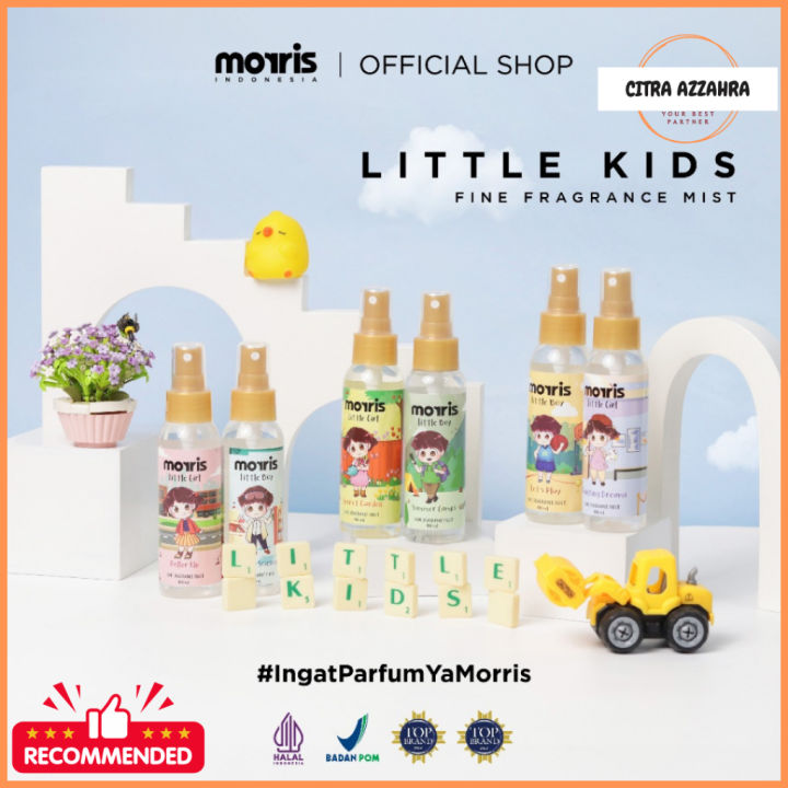 Morris EDP Parfum Anak Cewek Little Girls Body Mist Spray 100 ml Eau de ...