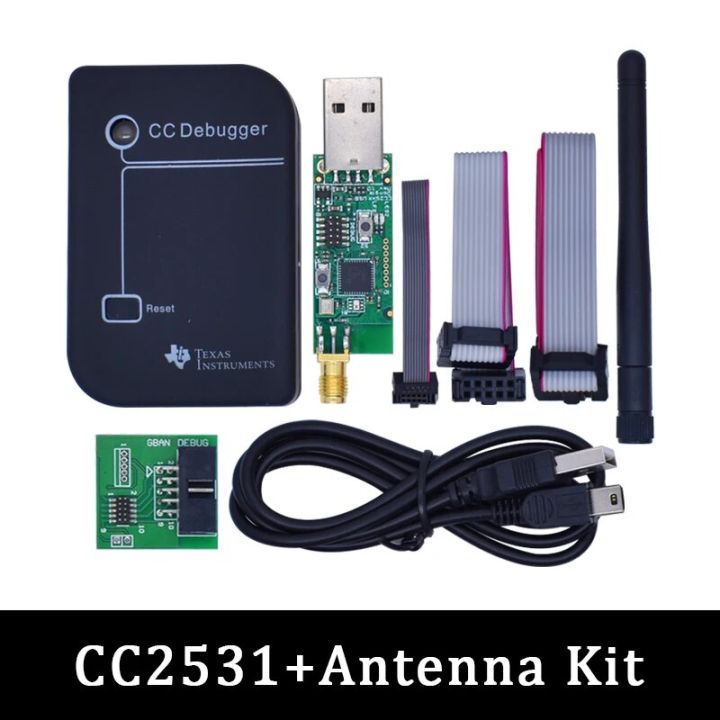 Cc2531 Zigbee Emulator Cc Debugger Usb Programmer Cc2540 Cc2531 Sniffer With Antenna Bluetooth