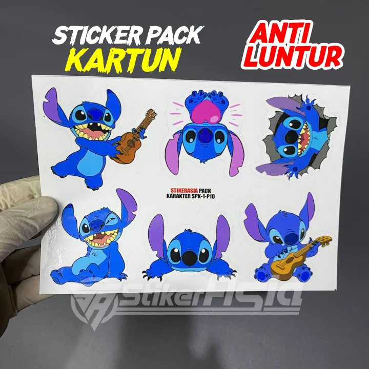 STIKER PACK KARTUN SPK-1-P10 STICKERASIA Sticker ANIME ANIMASI KARAKTER ...