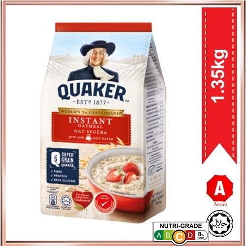 QUAKER INSTANT OATMEAL (RED) REFILL PACK 1.2KG | Lazada Singapore