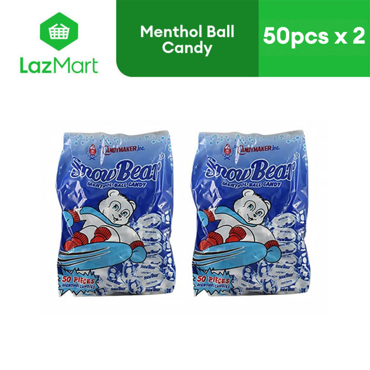 Snow Bear Menthol Ball Candy 50s x 2 | Lazada PH