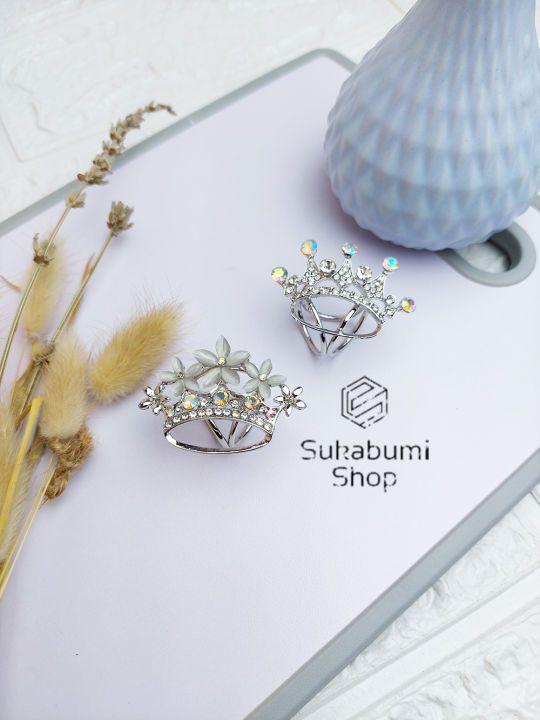 ring hijab ring kerudung import mahkota dan angsa kekinian terbaru ...