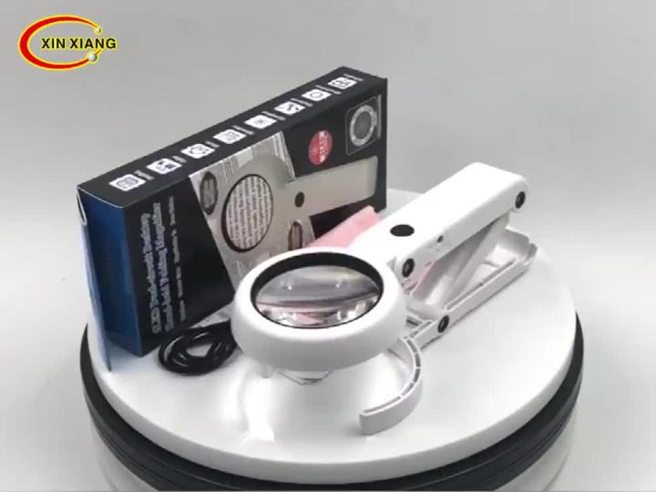 7 Times USB Six Plug-in LED Lamp Elderly Handheld Bracket Desktop ...