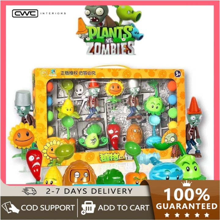 CWC Interiors Christmas gift Children's toys Plants vs. Zombies model ...
