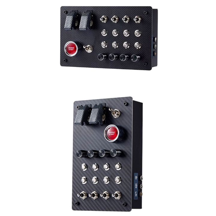 Horizontal Button Box SIM Racing Control Box Simulator Multi-Function ...