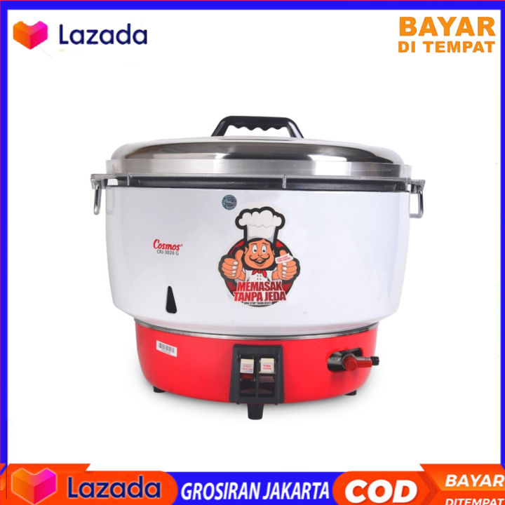 RICE COOKER GAS COSMOS CRJ 3020G Kapasitas 20 liter | Lazada Indonesia