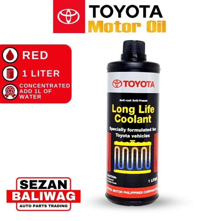 LONG LIFE COOLANT 1 LITER CONCENTRATED ORIGINAL TOYOTA 08889-80003 | Lazada PH
