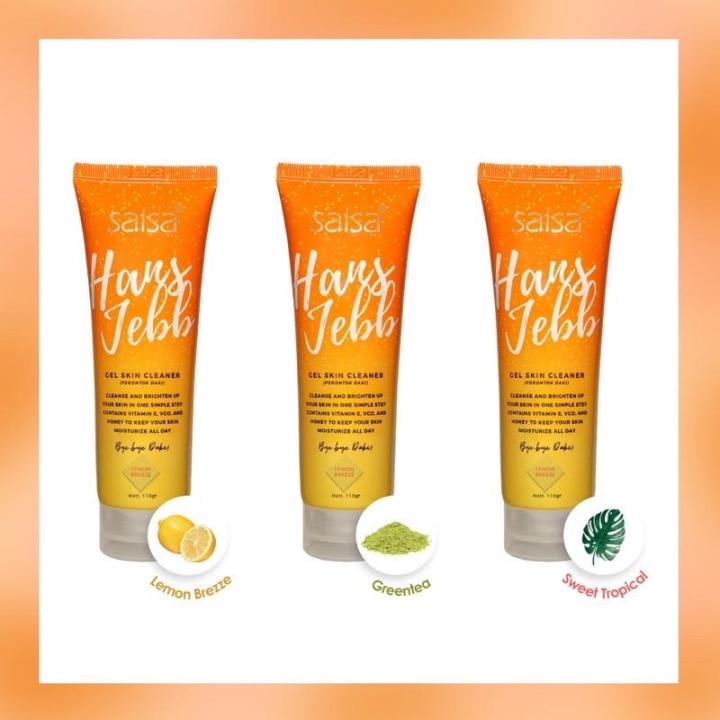 Salsa Hans Jebb / Spa Penghilang Daki / Gel Skin Cleanser / Lulur Tanpa ...