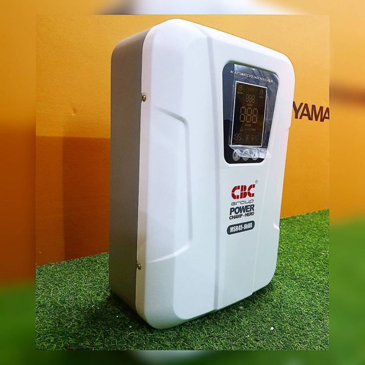 CBC เครื่องปรับแรงดันไฟฟ้าอัตโนมัติ รุ่น MSR70-20KVA (SINGLE PHASE) จอแดงผล LED สามารถรับแรงดัน ...