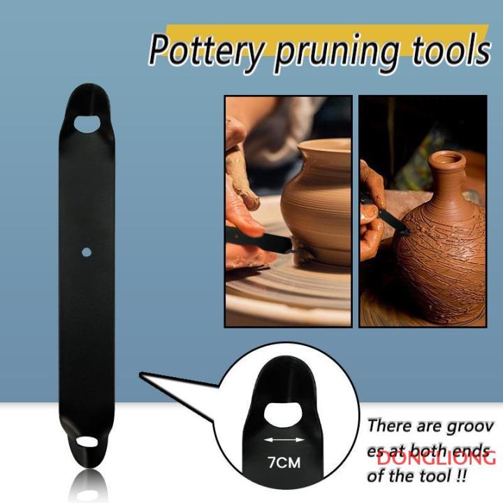 DONGLIONG Pottery Trimming Tools Double Head Clay Sculpting Tools Clay ...