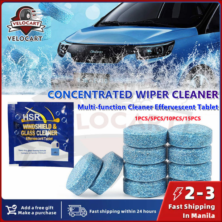 Car Glass Cleaning Effervescent Tablets Windshield Wiper Precision Car ...