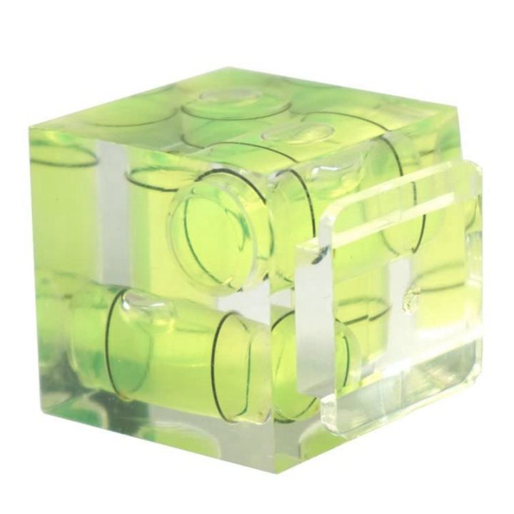 (AOPG) Spirit Level Hot Shoe Camera Level 3 Axis Bubble Spirit Level ...
