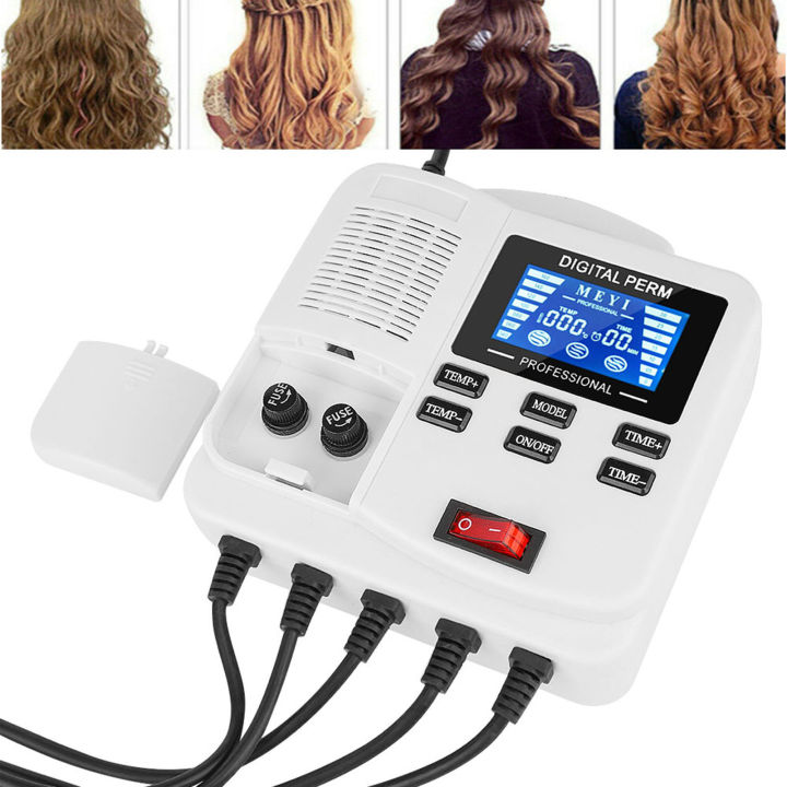 Portable Digital PTC Heating Hair Perm Machine with Styling Tool | Lazada