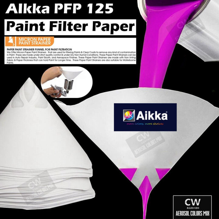 PAPER CONE PAINT FILTER AIKKA 1PCS DIY Paint Filter Nlyon or Con PAPER ...
