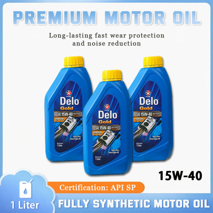 Caltex Delo Gold Ultra SAE 15W-40 Heavy Duty Engine Oil for Diesel - 1L ...