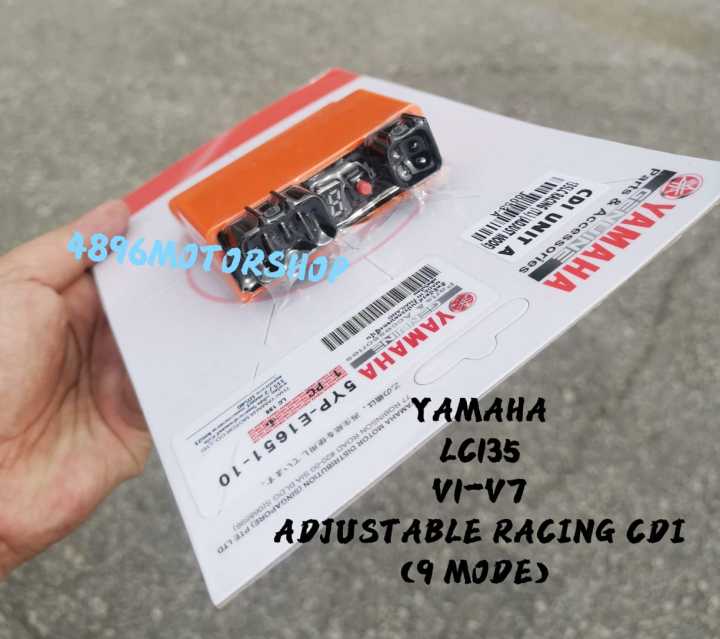 YAMAHA LC135 ADJSUTABLE 9 MODE CDI UNIT THAILAND MORIC V1 V2 V3 V4 V5 V6 V7 NO CUT OFF / BUANG ...