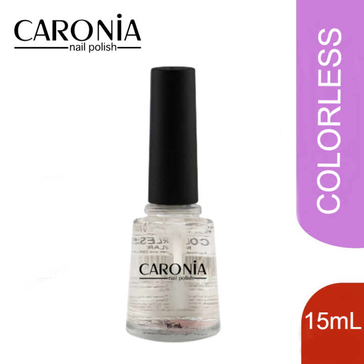 Caronia Nail Polish in Colorless 15mL | Lazada PH