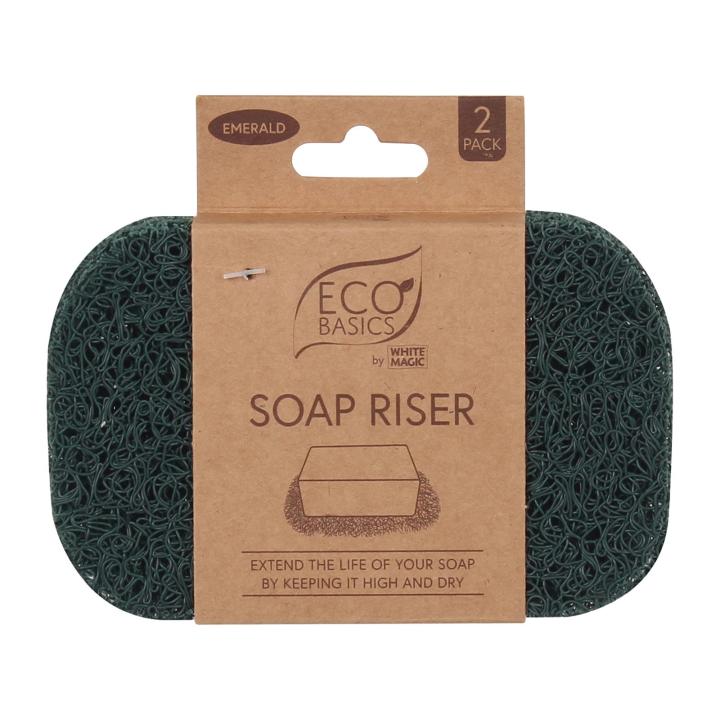 White Magic Eco Basics Soap Riser - Emerald Extends The Life Of Your ...