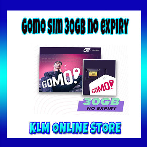 GOMO SIM 30GB Data No Expiry | Lazada PH