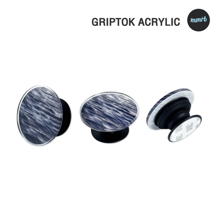 Griptok acrylic - กริปต็อก ที่ติดโทรศัพท์มือถือ อะคริลิค - Shining and blue ver.2 | Lazada.co.th