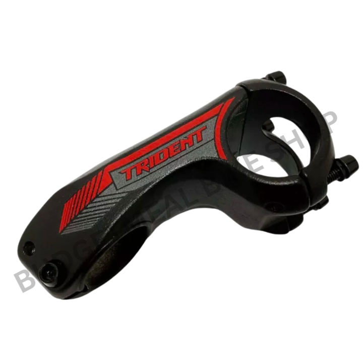 TRIDENT - BIKE STEM HANDLE POST ALLUMINUM STEM NEGATIVE STEM BIKE ...