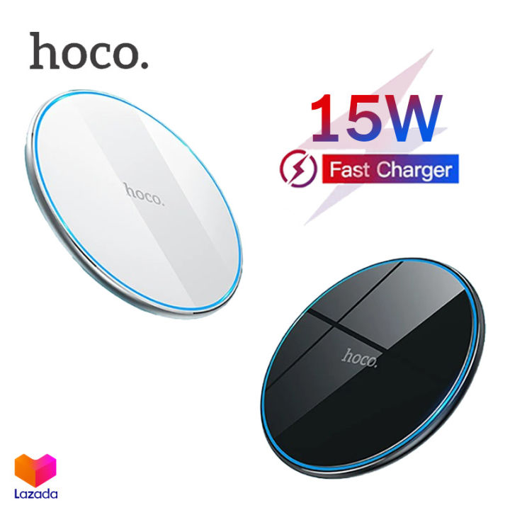 Hoco CW6 Pro แท่นชาร์จไร้สาย 15W ฟาสชาร์จ ชาร์จเร็วแรง ชาร์จมือถือ หู ...