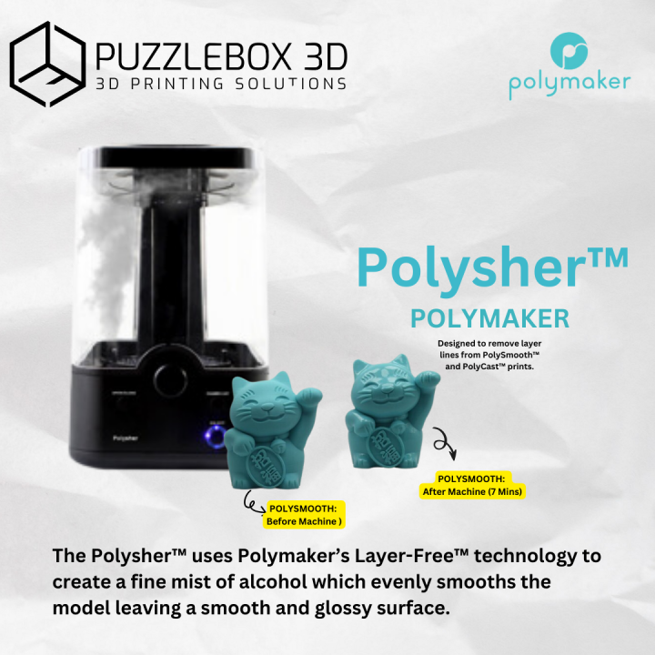 Polymaker Polysher Post Processing Device to Smooth Print Surface with IPA Alcohol | Lazada PH