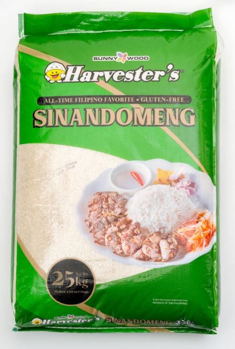HARVESTERS SPECIAL SINANDOMENG RICE 25KG | Lazada PH