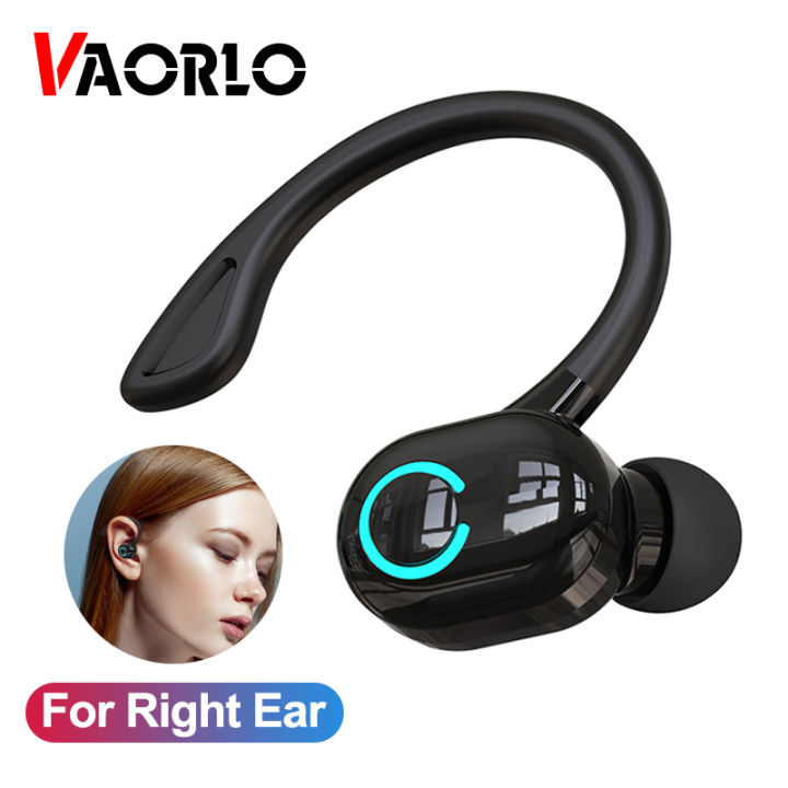 VAORLO Original Wireless Hanging Ear Bluetooth Earphone In-ear Single Ear Bass Sports Headset ...