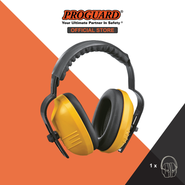 Proguard Vito Earmuff Lightweight Earmuff Adjustable Contoured Headband ...