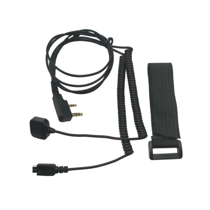 Motorcycle Helmet Headsets Intercom Handle Finger Control Cable K Port ...
