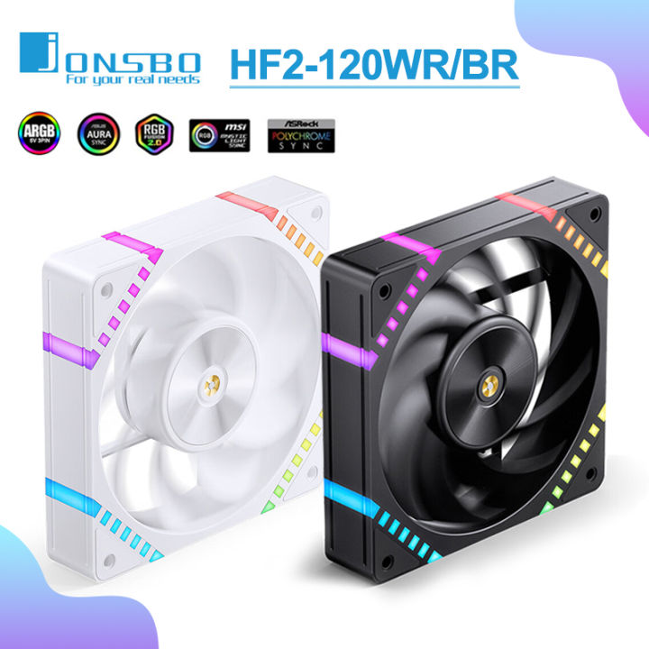Jonsbo HF2-120WR Computer Chassis Fan 120mm Performance Case Fan 5V ...