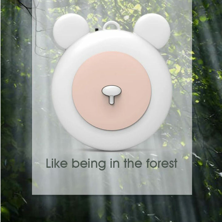 🐻Children/adults hanging neck purifier outdoor portable negative ion ...