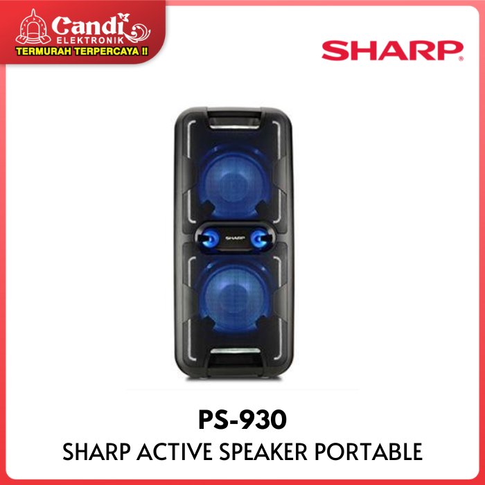 SHARP Bluetooth Active Speaker Portabel PS-930 | Lazada Indonesia