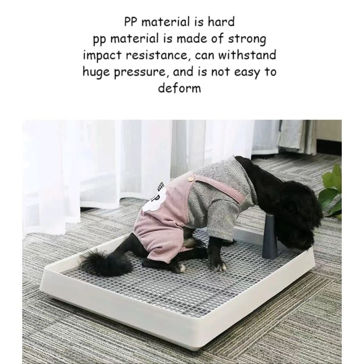 Training Pads Toilet for Puppies Square Pet Training Toilet with Tray ...