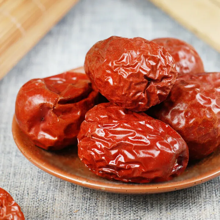 Organic Chinese Red Date Herbal Tea Jujube Meat 250g Natural Sweet ...