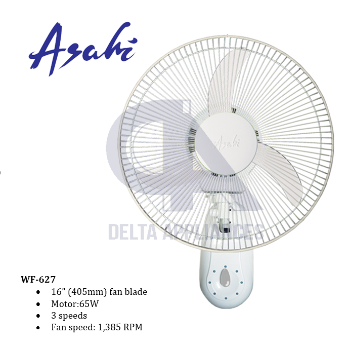 Asahi WF-627 Wall Fan 16" | Lazada PH