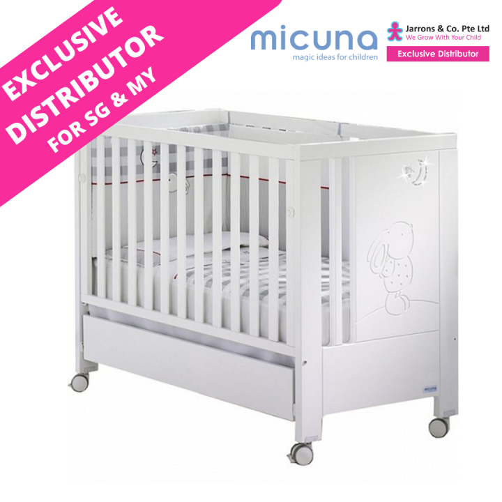 [Jarrons & Co.] Micuna Cielo Luxe Blanco Baby Cot with Relax System ...