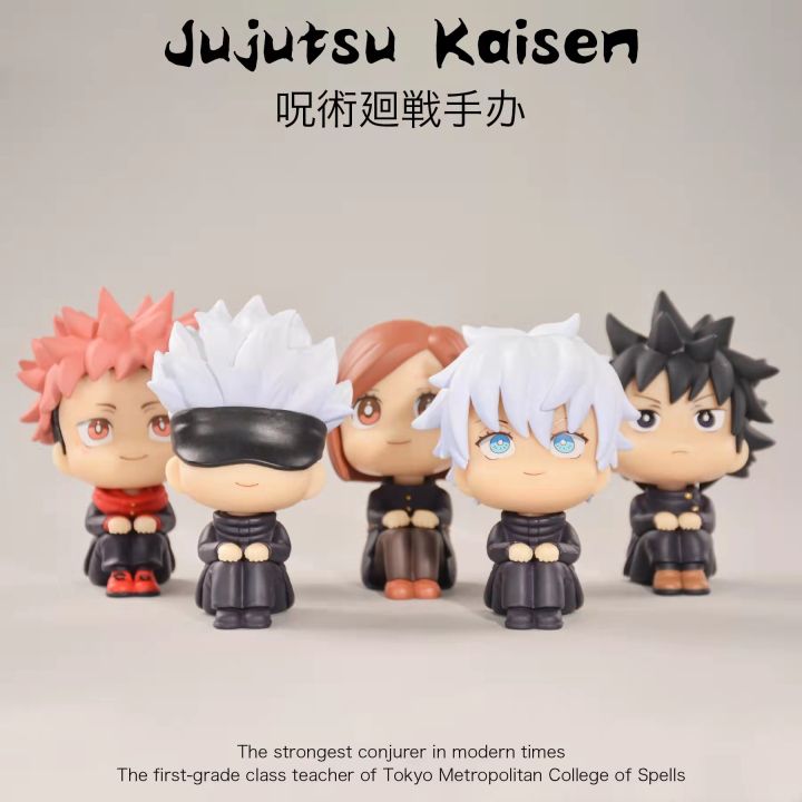 Jujutsu Kaisen Mini Figure Gojo Toge Inumaki Megumi Nobara Yuji Itadori ...
