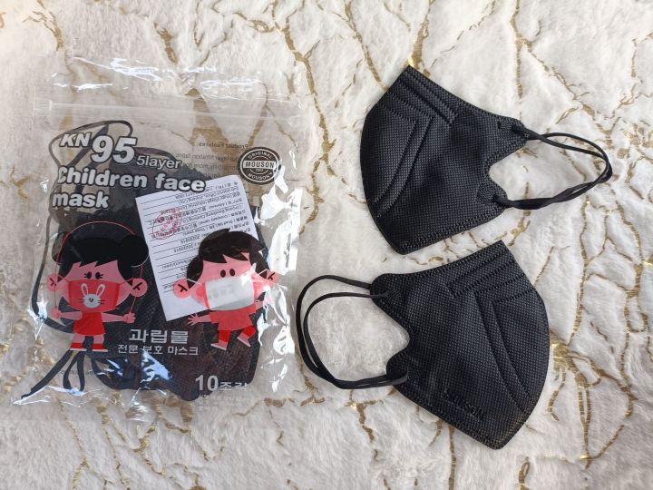 5D Face mask KN95 for kids Protective Disposable Mask 10pcs /1pack ...
