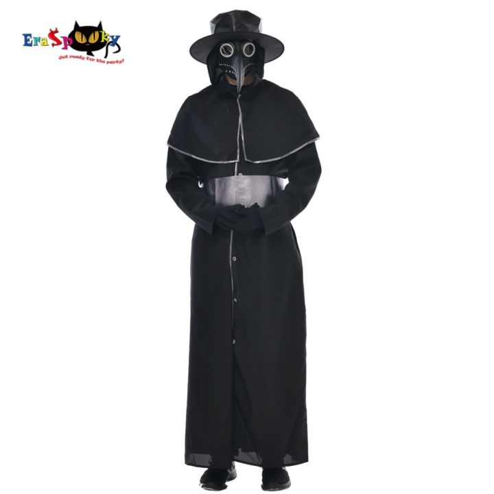 Medieval Steampunk Plague Doctor Costume Adult Halloween Outfits ...