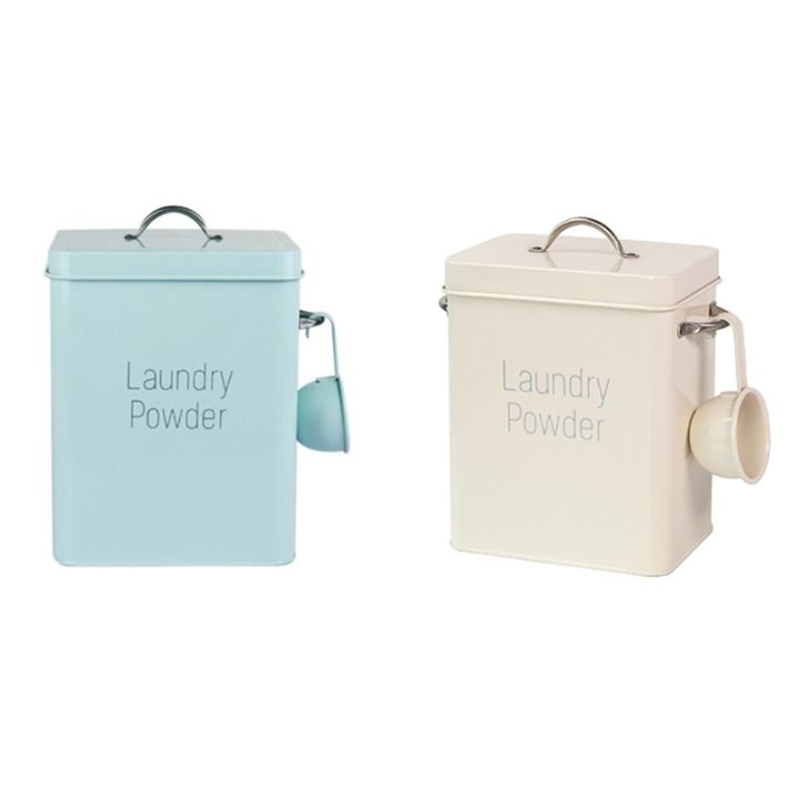 Beautiful Powder Laundry Powder Boxes Storage with Scoop | Lazada PH
