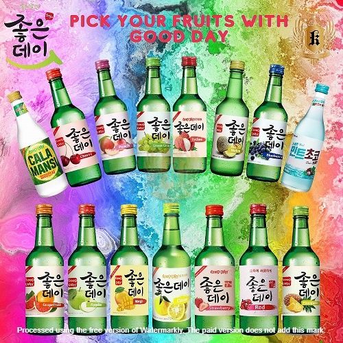 Good Day Soju Mix & Match (Self-Mix) x 15 Bottles | Lazada Singapore