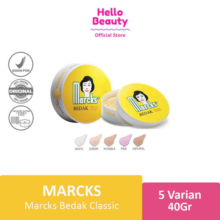 Marcks Bedak Classic 40gr | Lazada Indonesia