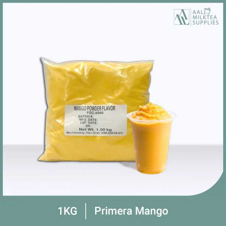 Primera Mango Milk Tea Powder Flavor – Rich, Creamy Mango Milk Tea Base ...
