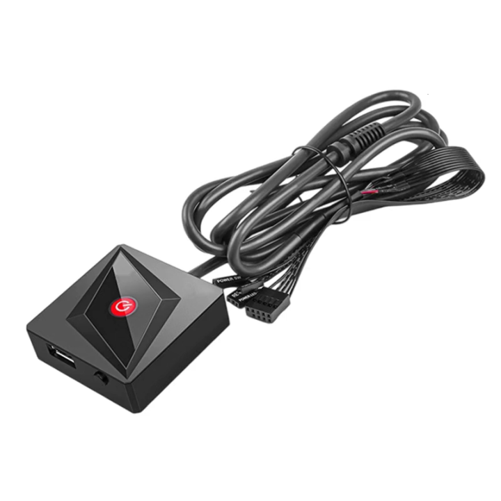External Desktop PC Reset Button Power Control Switches With Extended ...