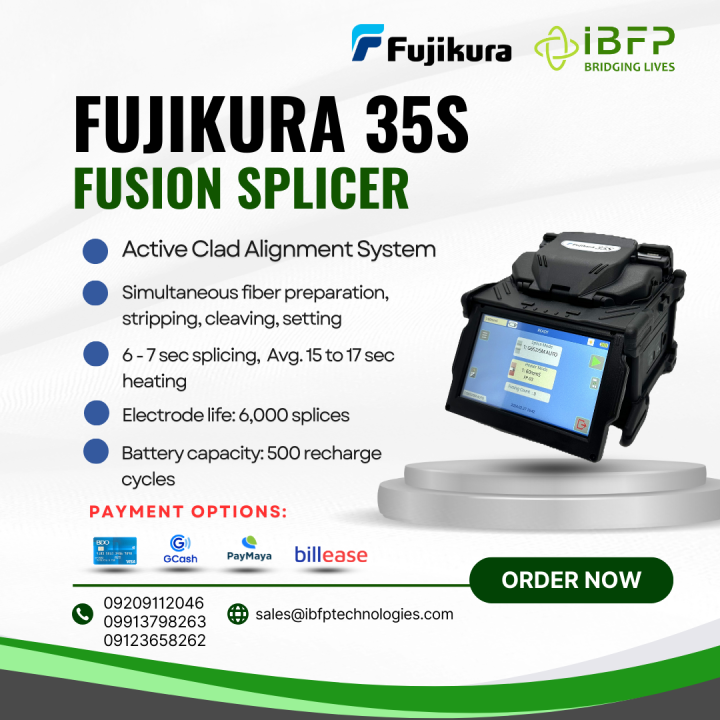Fujikura 35s Fusion Splicing Machine (Japan Brand) | Lazada PH