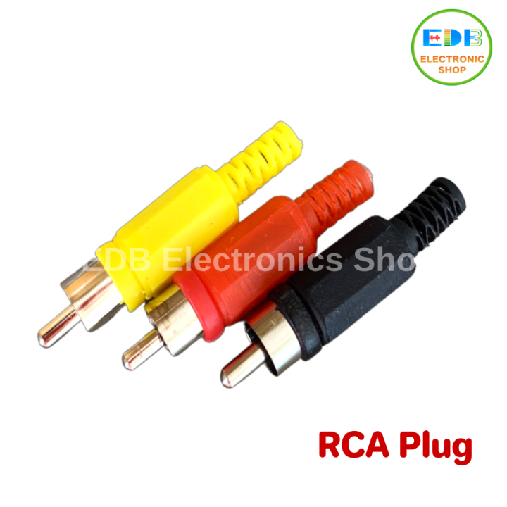 RCA Plug Connector Audio Plug Audio Video Plug Adapter Connector ...