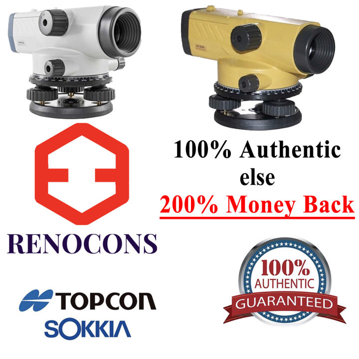 TOPCON AT-B4A ATB4A DUMPY LEVEL AUTOMATIC LEVEL OPTICAL LEVEL SURVEY ...